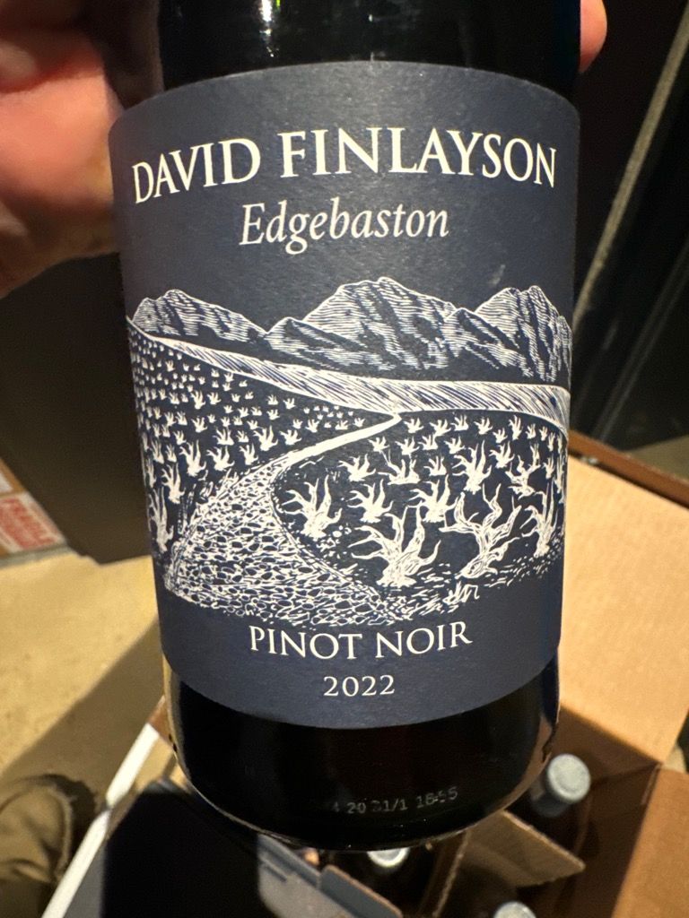 2023 David Finlayson Pinot Noir, South Africa, Coastal Region ...