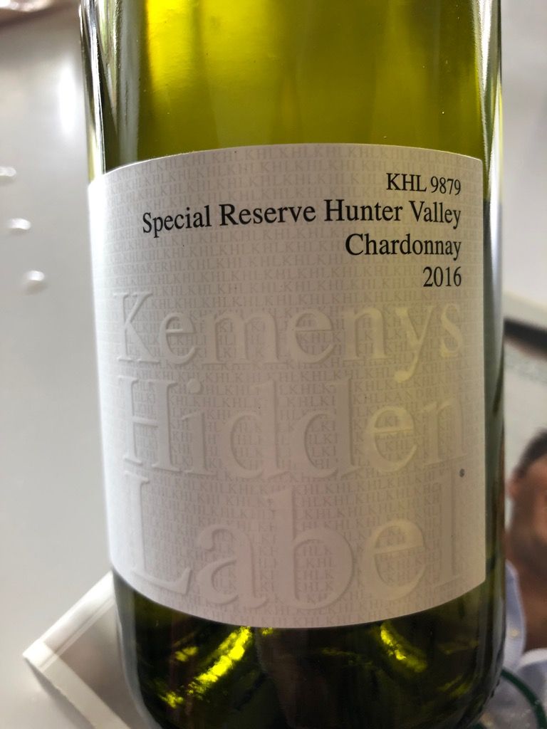 2016 Kemenys Hidden Label Chardonnay Special Reserve KHL 9879 ...