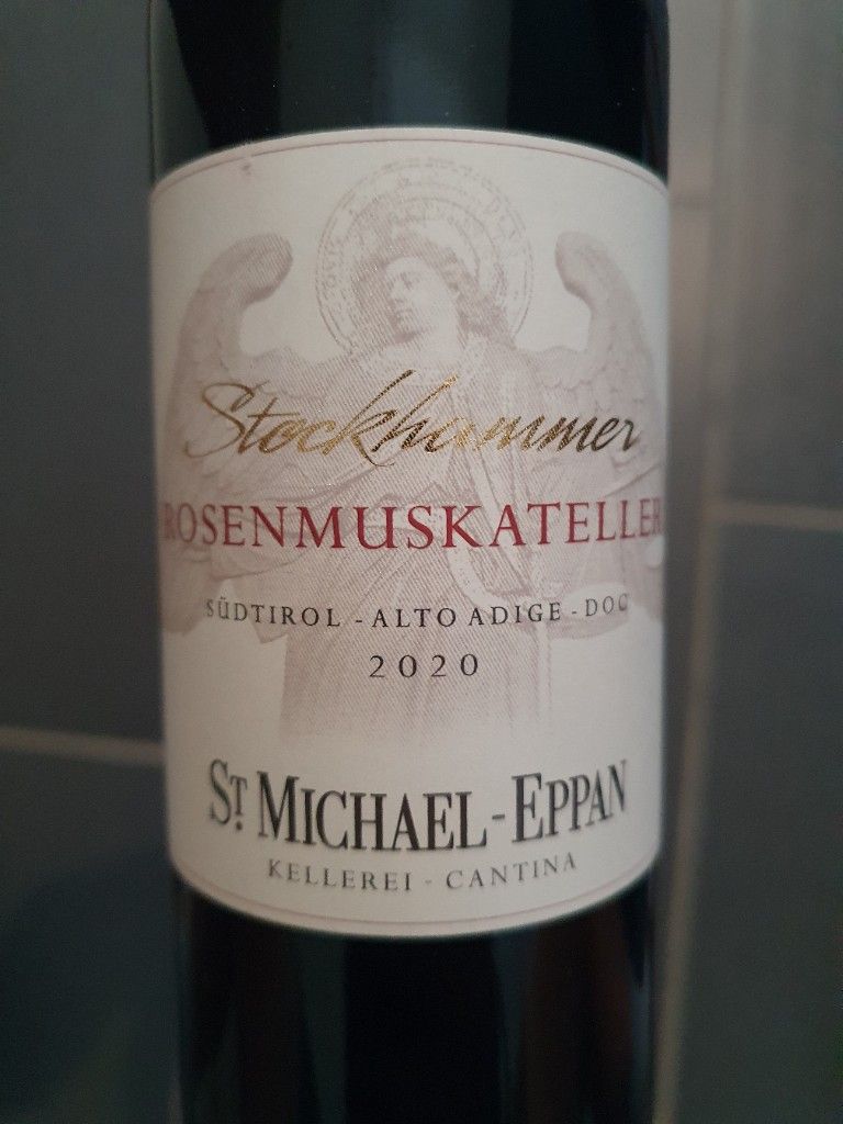 2020 San Michele Appiano (St. Michael-Eppan) Rosenmuskateller ...
