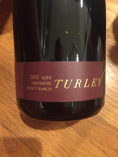 2017 Turley Zinfandel Steacy Ranch, USA, California, Central Valley ...