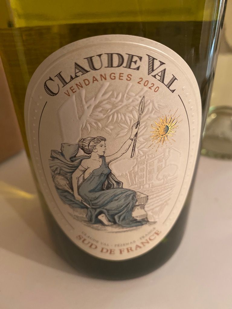 2023 Claude Val Sud de France Blanc, France, Languedoc Roussillon, Vin ...