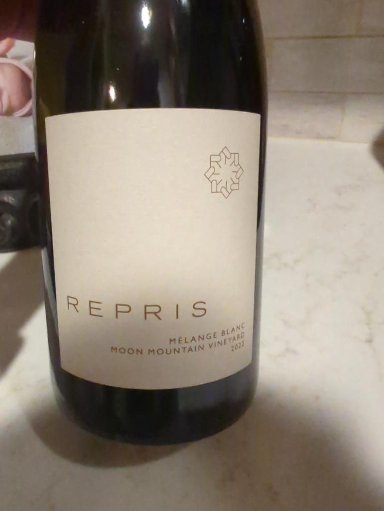 2022 Repris Mélange Blanc Moon Mountain Vineyard, USA, California ...