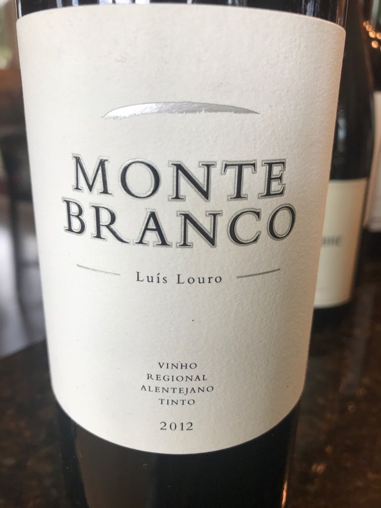 2012 Adega do Monte Branco Alento Tinto, Portugal, Alentejano, Vinho ...