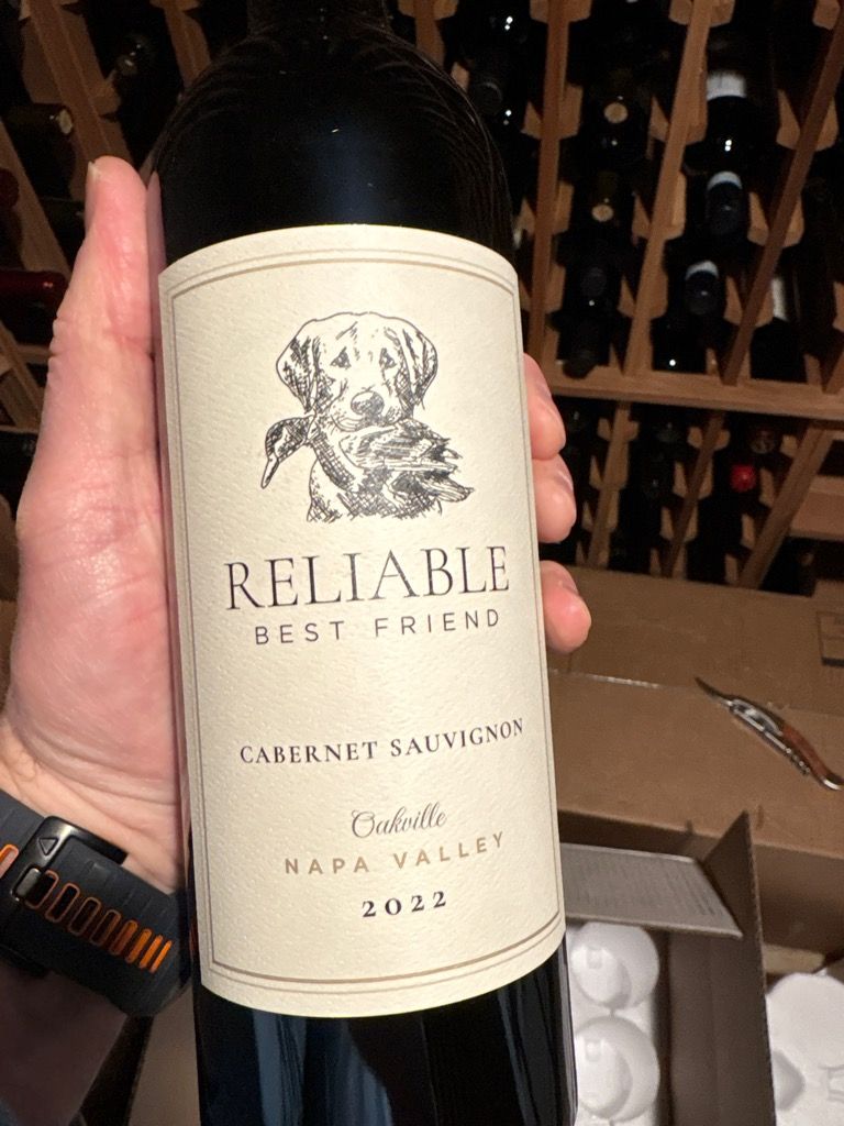 2022 Reliable Cabernet Sauvignon Best Friend Oakville, USA, California ...
