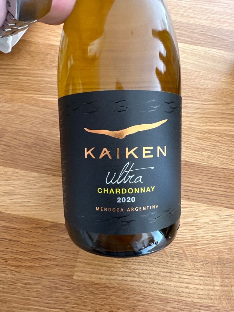 2021 Kaiken Chardonnay Ultra, Argentina, Mendoza - CellarTracker