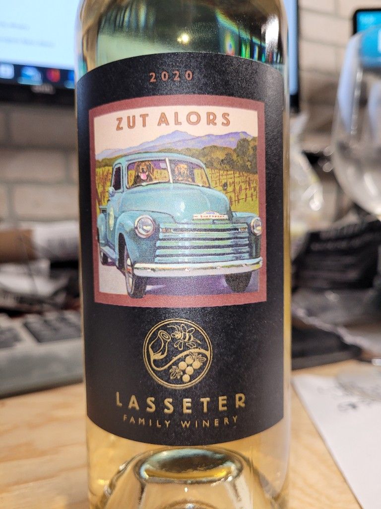 2020 Lasseter Family Winery Zut Alors Leveroni Vineyard, USA ...