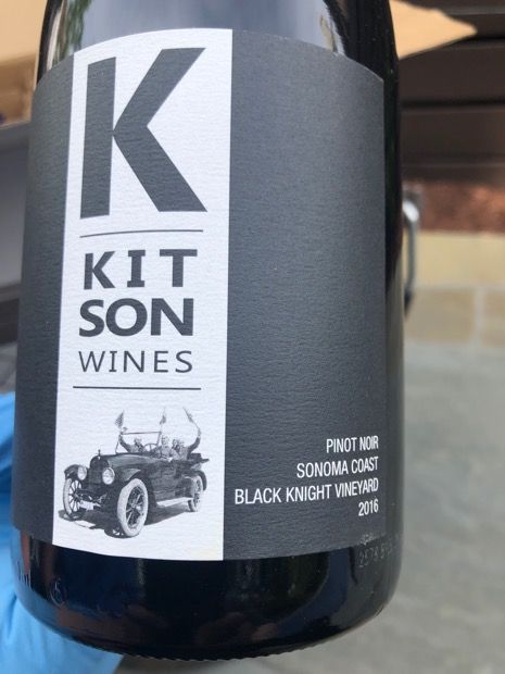 2017 Kitson Wines Pinot Noir Black Knight Vineyard, USA, California ...