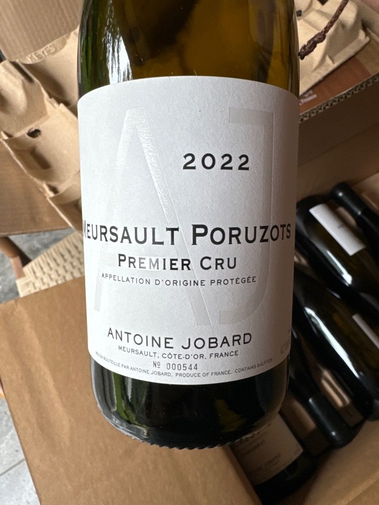 2022 Domaine Antoine Jobard Meursault 1er Cru Poruzots, France ...