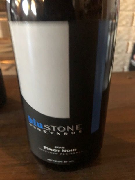 2021 Bluestone Vineyards Pinot Noir, USA, Michigan, Leelanau Peninsula ...