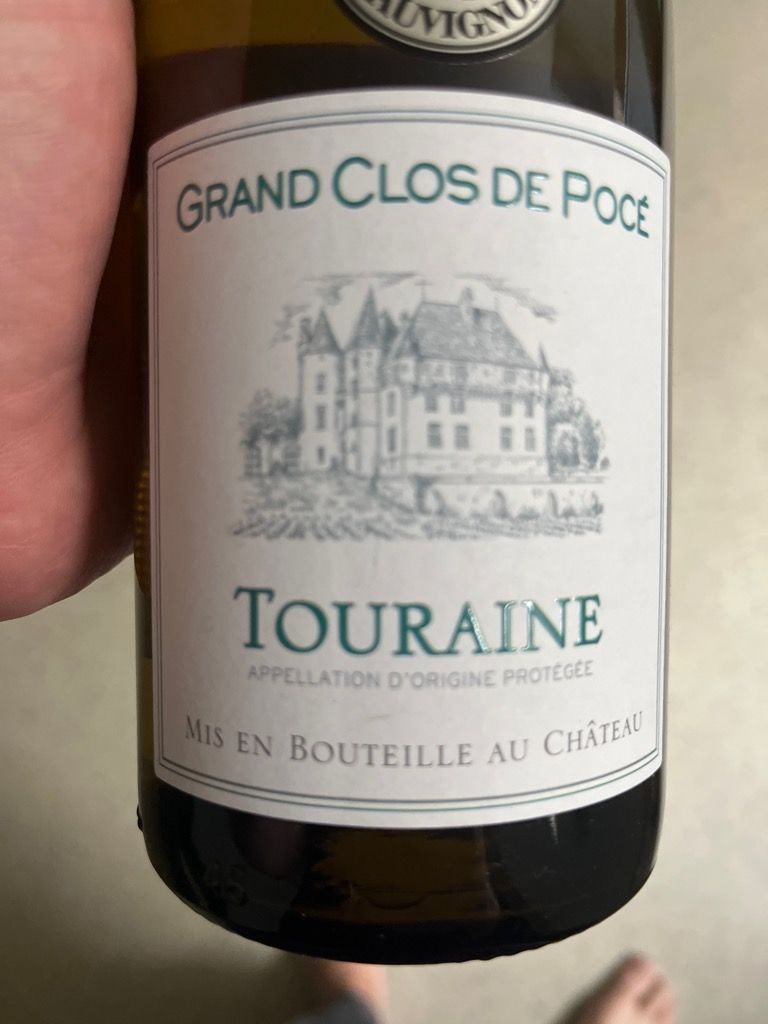 2019 Pierre Chainier Touraine Grand Clos de Pocé, France, Loire Valley ...