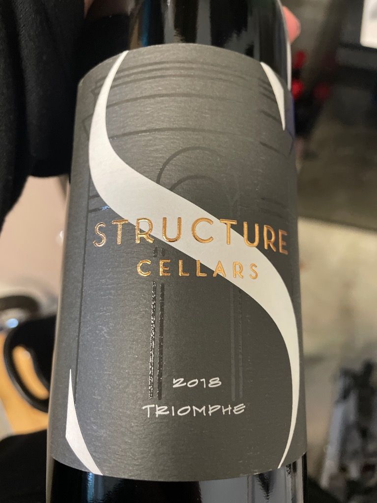 2019 Structure Cellars Triomphe, USA, Washington, Columbia Valley ...