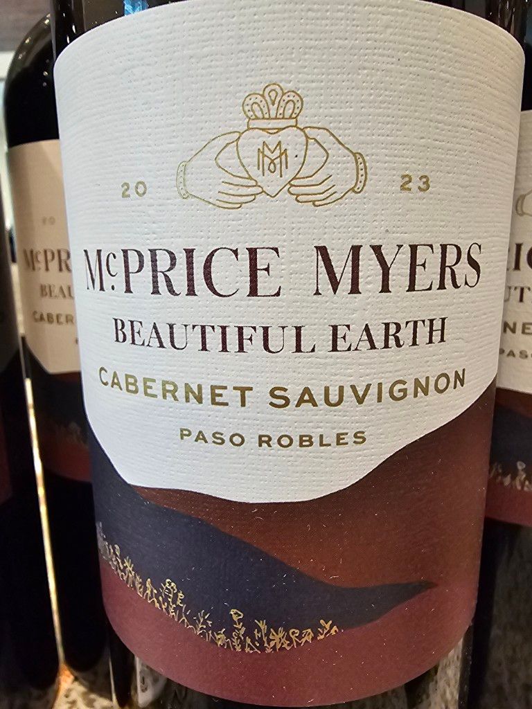 2023 McPrice Myers Cabernet Sauvignon Beautiful Earth, USA, California ...