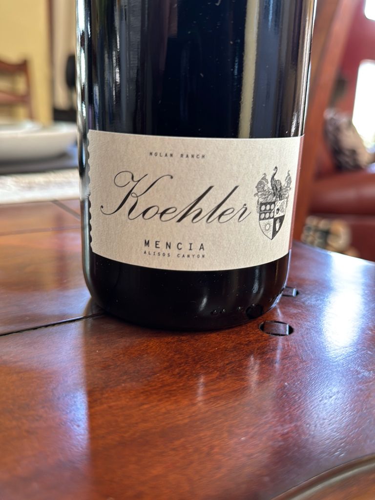 2022 Koehler Mencía Nolan Ranch, USA, California, Central Coast, Alisos ...