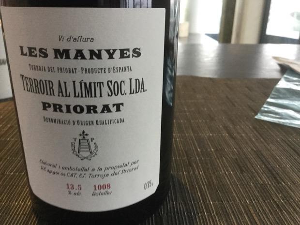 2013 Terroir Al Limit Soc. Lda. Priorat Torroja Vi de la Vila, Spain ...