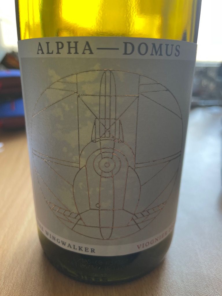 2021 Alpha Domus Viognier The Wingwalker, New Zealand, North Island ...