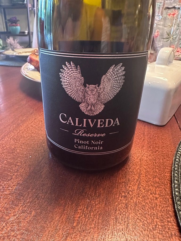 2023 Caliveda Cellars Pinot Noir Reserve, USA, California, Napa Valley ...
