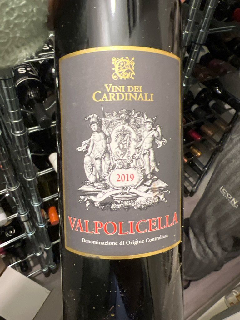 2019 Vini dei Cardinali Ripasso della Valpolicella, Italy, Veneto, Valpolicella, Ripasso della ...