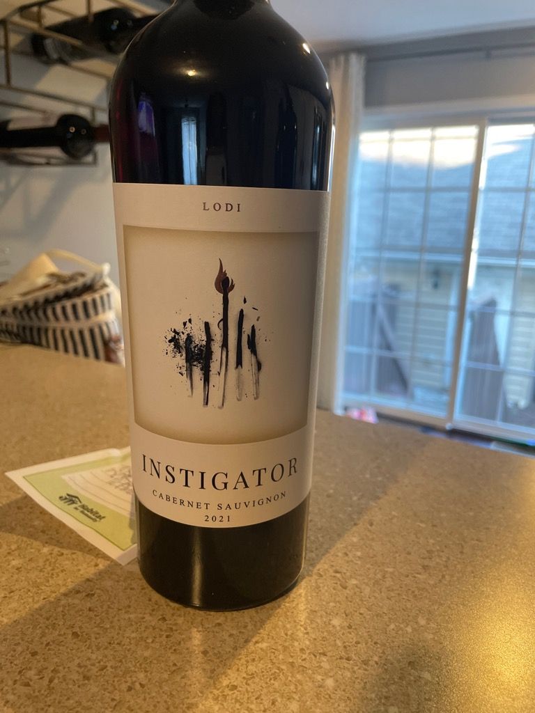 2021 Instigator Wines Cabernet Sauvignon, USA, California, Central ...