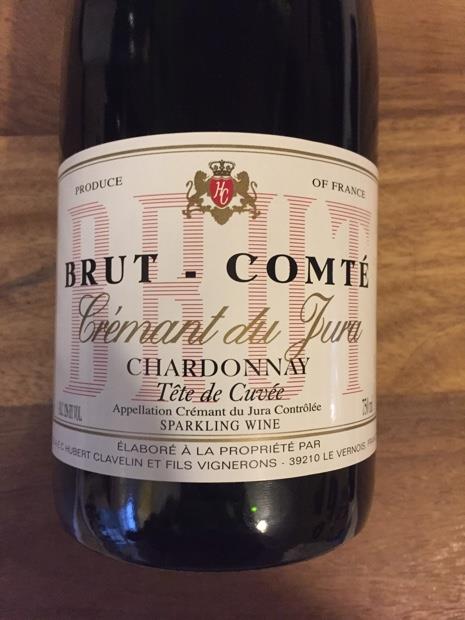 NV Hubert Clavelin Crémant du Jura Brut - Comté Tete de Cuvee, France ...