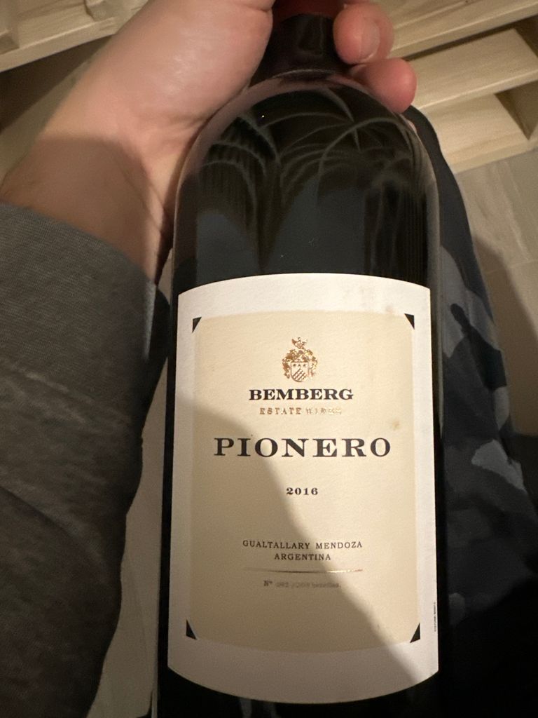 2018 Bemberg Estate Wines Pionero, Argentina, Mendoza, Valle de Uco ...