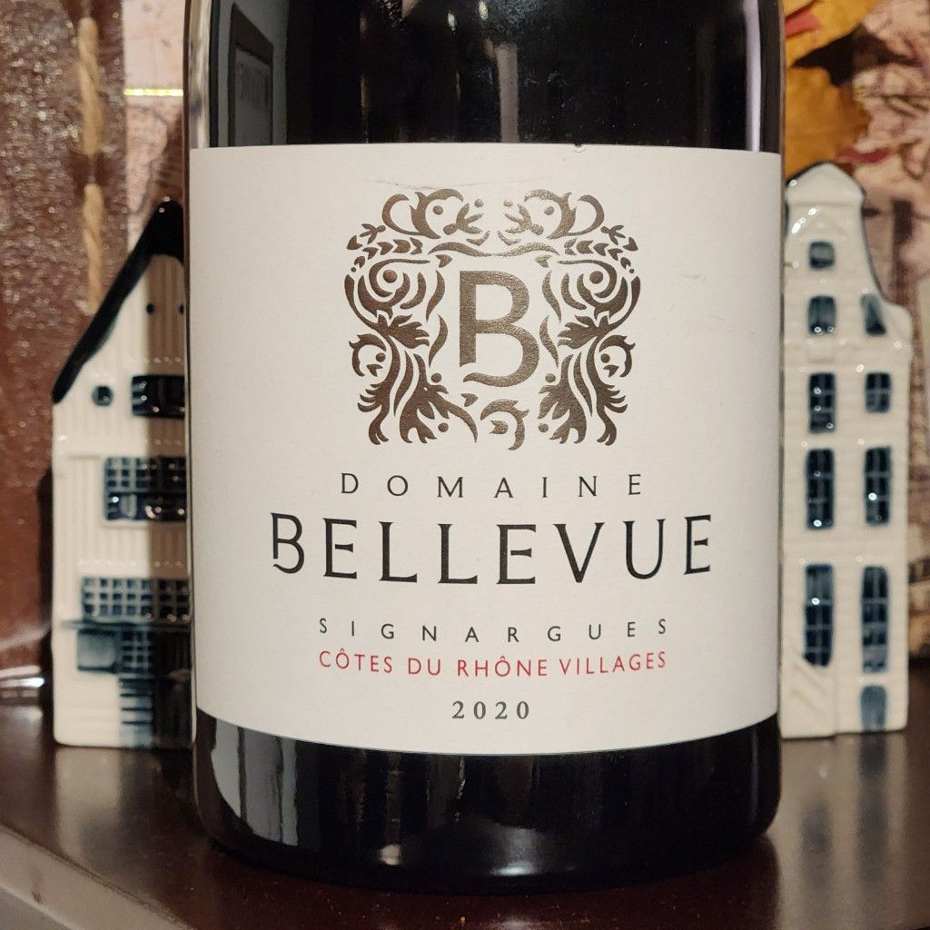 2020 Domaine de Bellevue Côtes du Rhône Villages Signargues, France ...