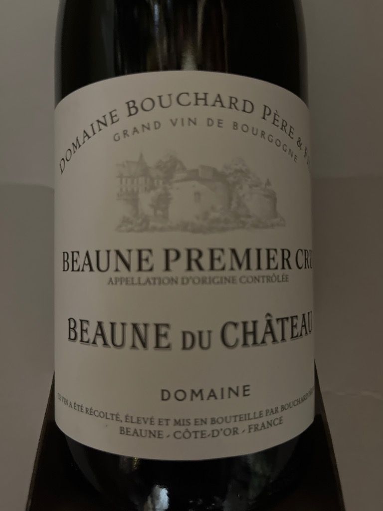 2022 Bouchard Père et Fils Beaune 1er Cru Beaune du Château, France ...