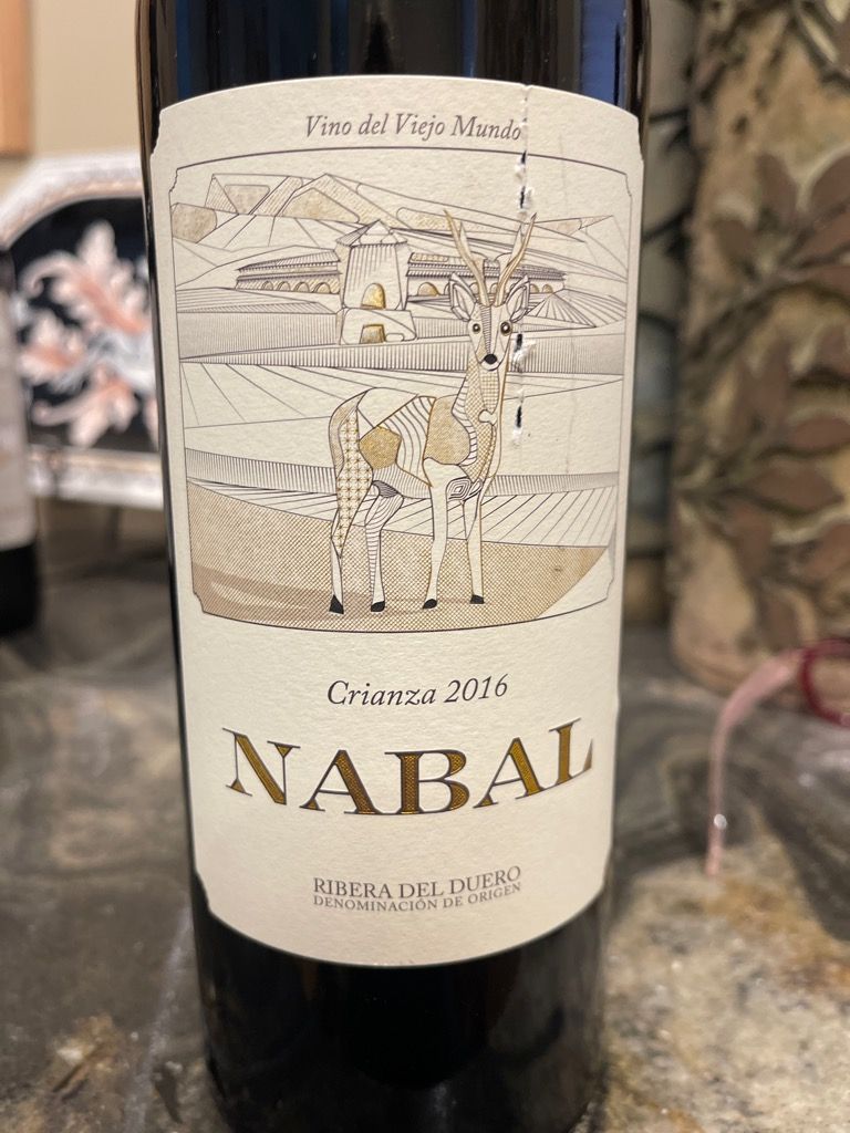 2016 Bodegas Nabal Ribera del Duero Crianza, Spain, Castilla y León ...