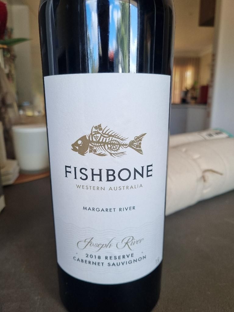 2019 Fishbone Cabernet Sauvignon Joseph River Reserve, Australia, Western Australia, South West ...