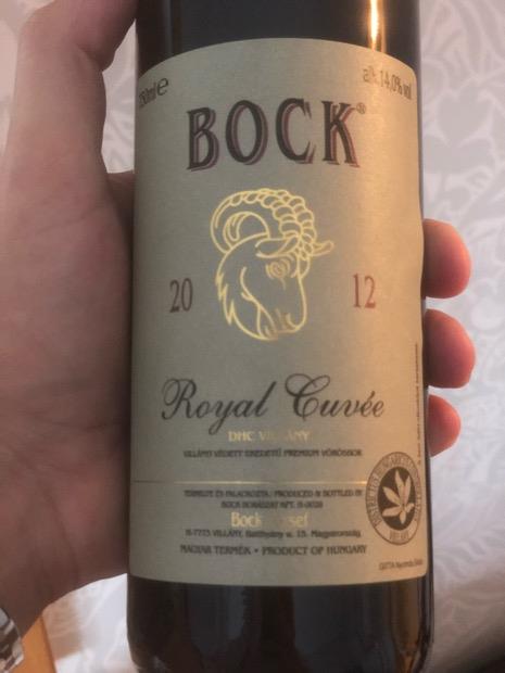 2012 Jozsef Bock Villányi Royal Cuvée, Hungary, Dél-Pannónia, Villányi ...