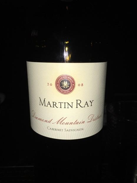2008 Martin Ray Cabernet Sauvignon Diamond Mountain, USA, California ...