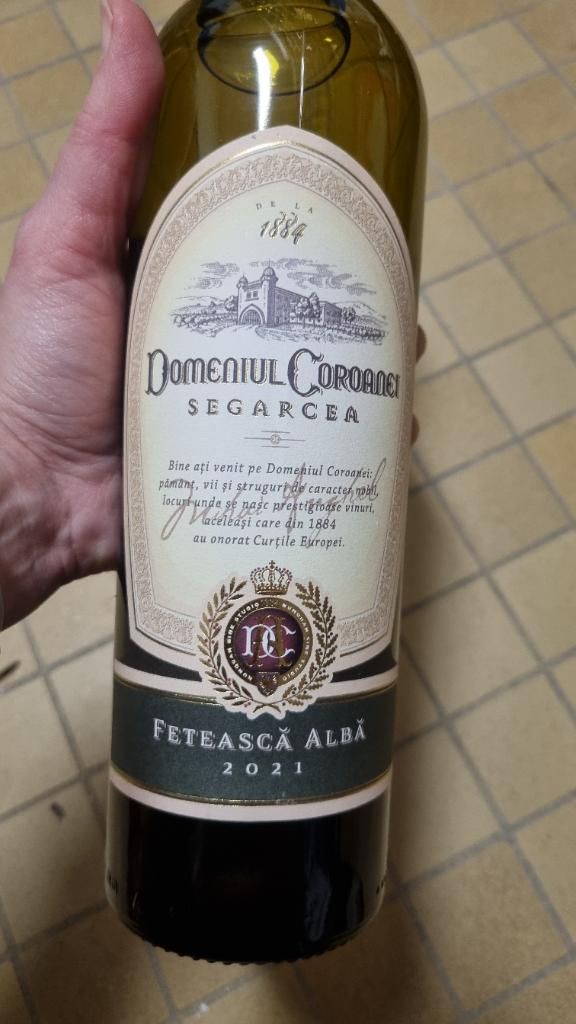 2021 Domeniul Coroanei Segarcea Fetească Albă, Romania, Dolj, Segarcea ...