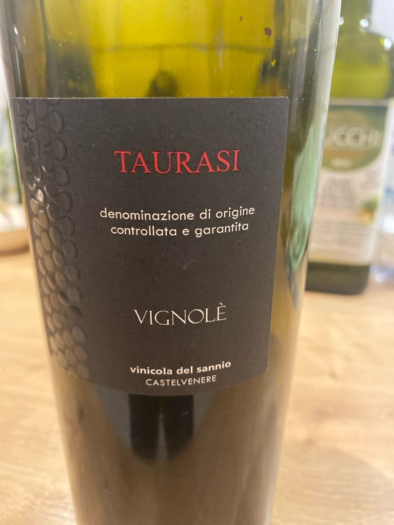 2016 Vinicola del Sannio Taurasi Vignole, Italy, Campania, Taurasi DOCG ...
