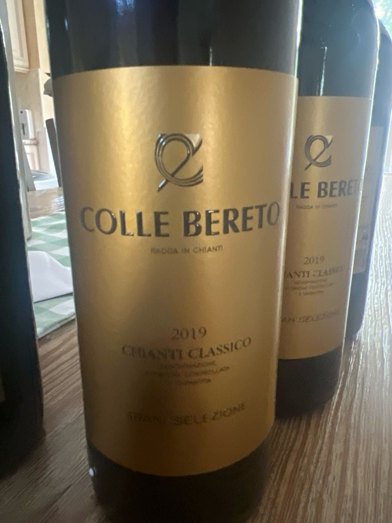 2019 Colle Bereto Chianti Classico Gran Selezione, Italy, Tuscany ...