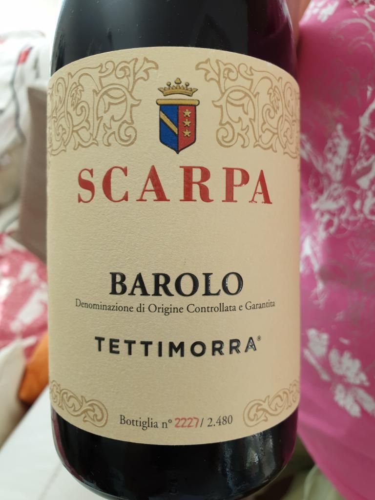 2015 Scarpa Barolo Tettimorra, Italy, Piedmont, Langhe, Barolo ...