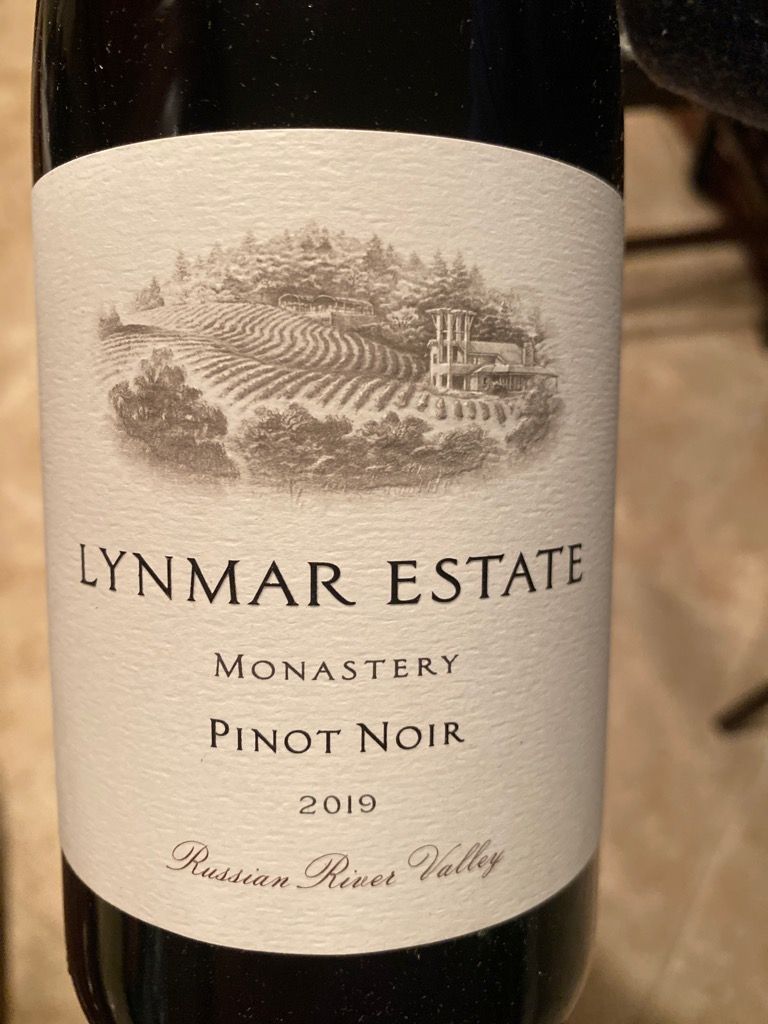 2019 Lynmar Estate Pinot Noir Monastery, USA, California, Sonoma County ...