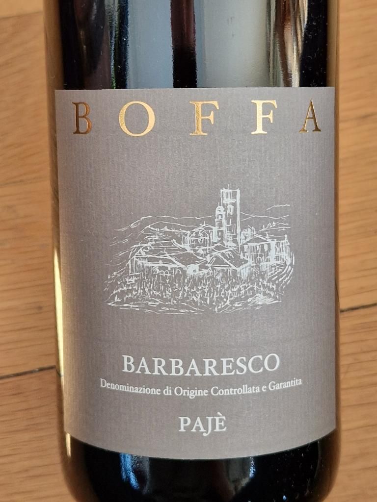 2020 Boffa Carlo Barbaresco Pajè, Italy, Piedmont, Langhe, Barbaresco ...
