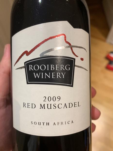 2022 Rooiberg Winery Red Muscadel, South Africa, Breede River Valley ...