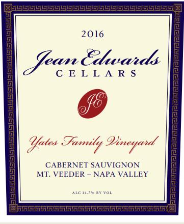 2016 Jean Edwards Cellars Cabernet Sauvignon Yates Family Vineyard, USA ...