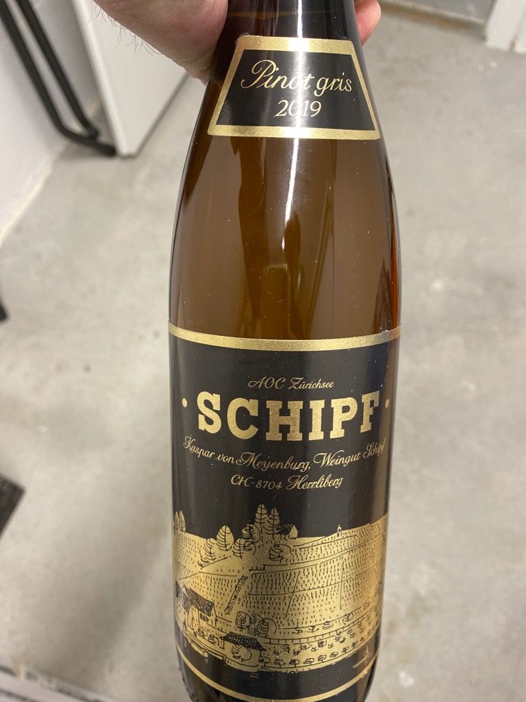 NV Weingut Schipf Pinot Gris, Switzerland, Eastern Switzerland, Zürich ...