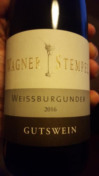 2022 Wagner-Stempel Weissburgunder trocken, Germany, Rheinhessen - CellarTracker