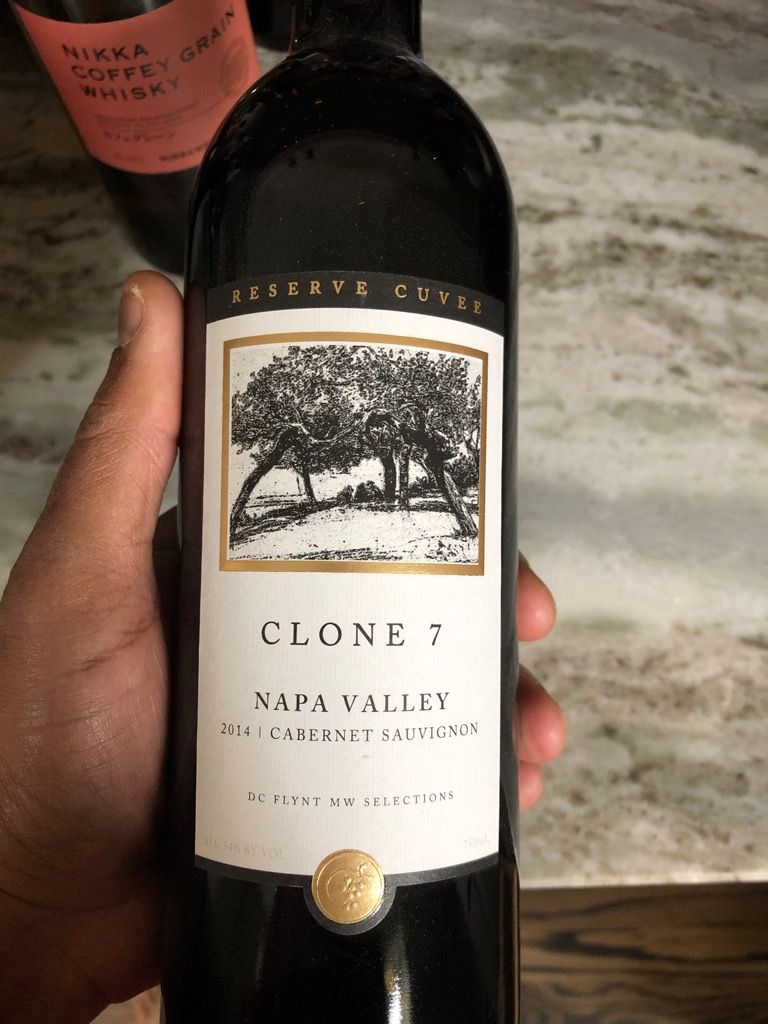 2014 DC Flynt MW Selections Cabernet Sauvignon Clone 7 Napa Valley ...