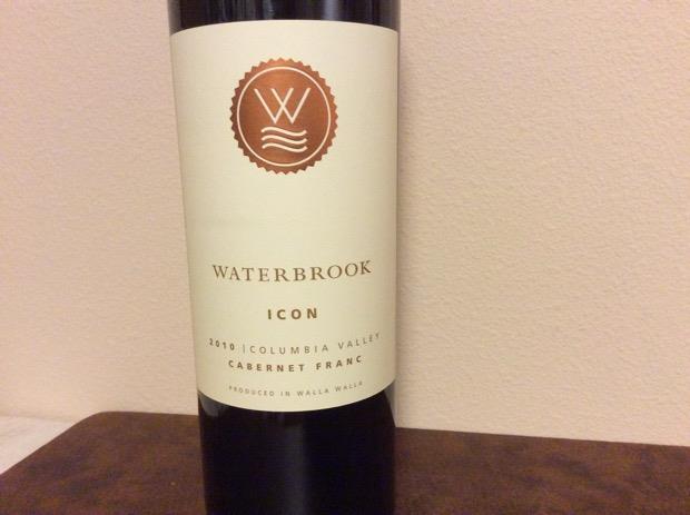 2010 Waterbrook Cabernet Franc Icon, USA, Washington, Columbia Valley ...
