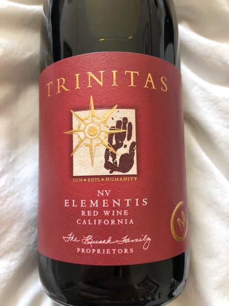 2012 Trinitas Elementis, USA, California - CellarTracker