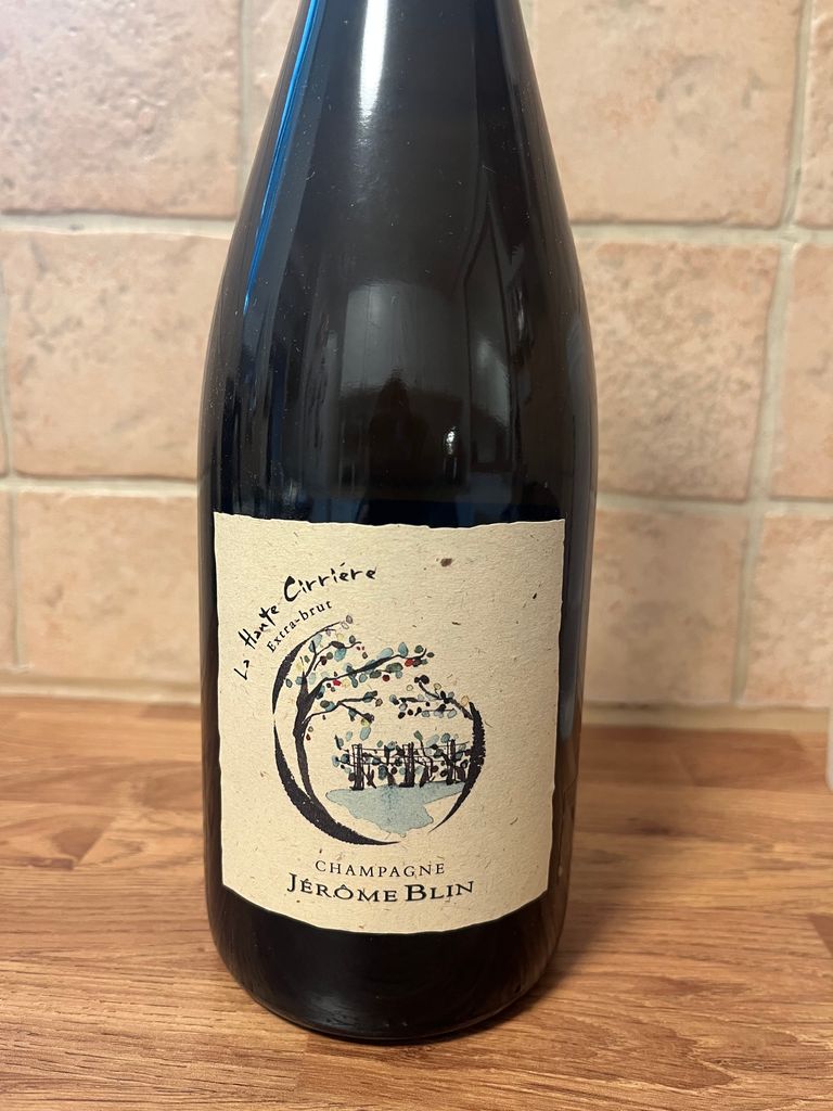 NV Jerome Blin Champagne Extra Brut La Haute Cirrière, France ...