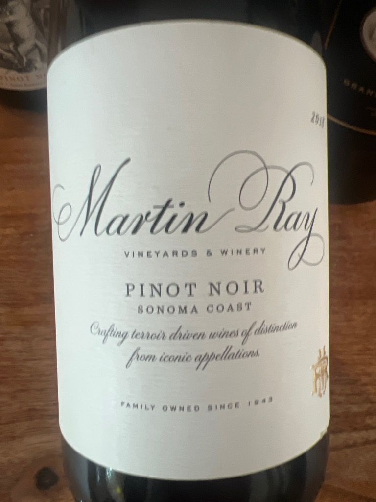 2018 Martin Ray Rosé of Pinot Noir Sonoma Coast, USA, California ...