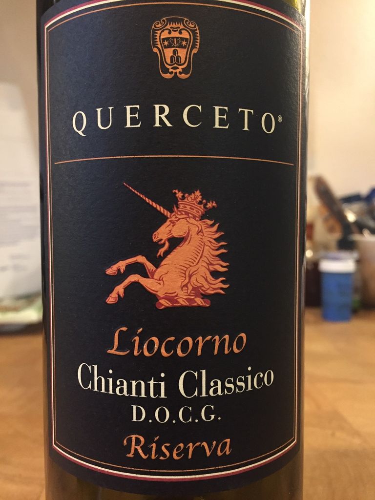 2015 Castello di Querceto / Querceto Chianti Classico Riserva Liocorno ...