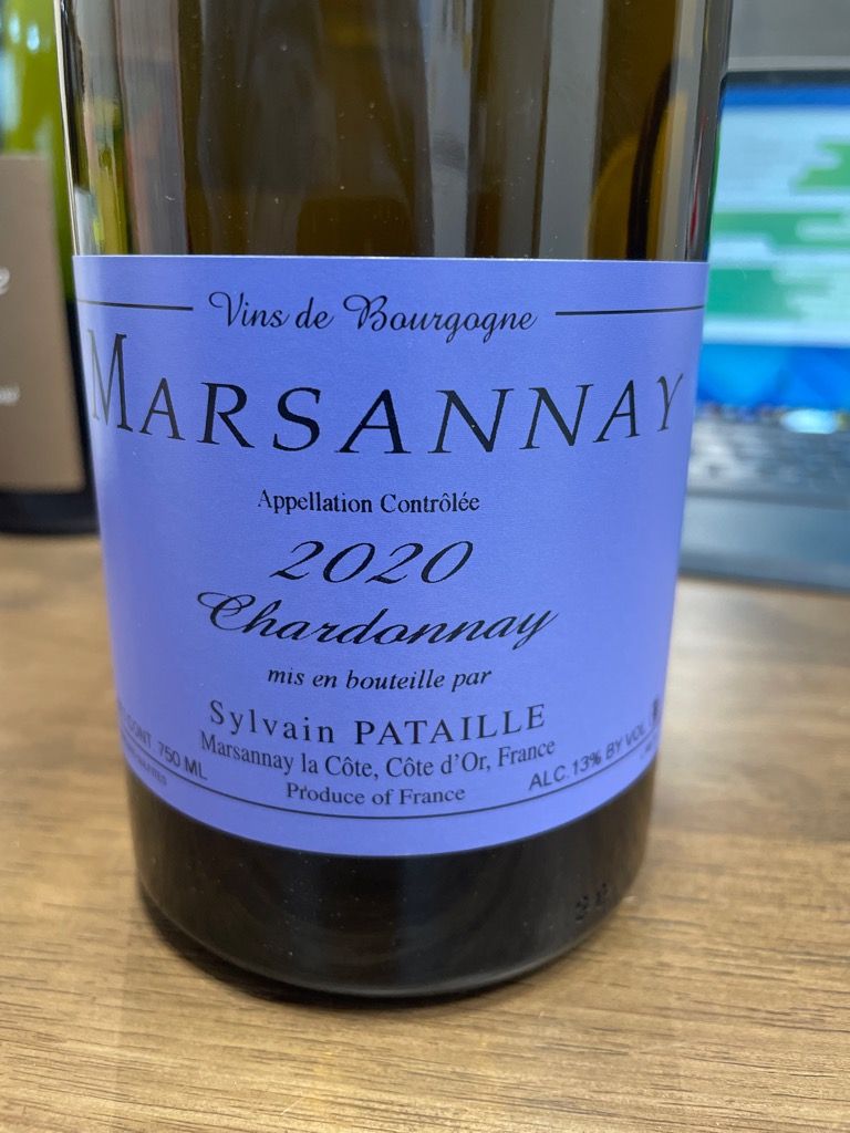 2021 Domaine Sylvain Pataille Marsannay Blanc, France, Burgundy, Côte ...