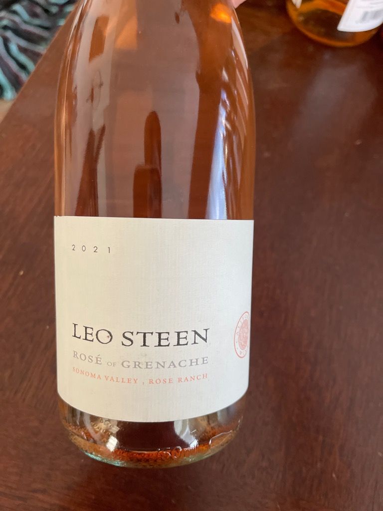 2021 Leo Steen Grenache Rosé, USA, California, Sonoma County, Dry Creek ...