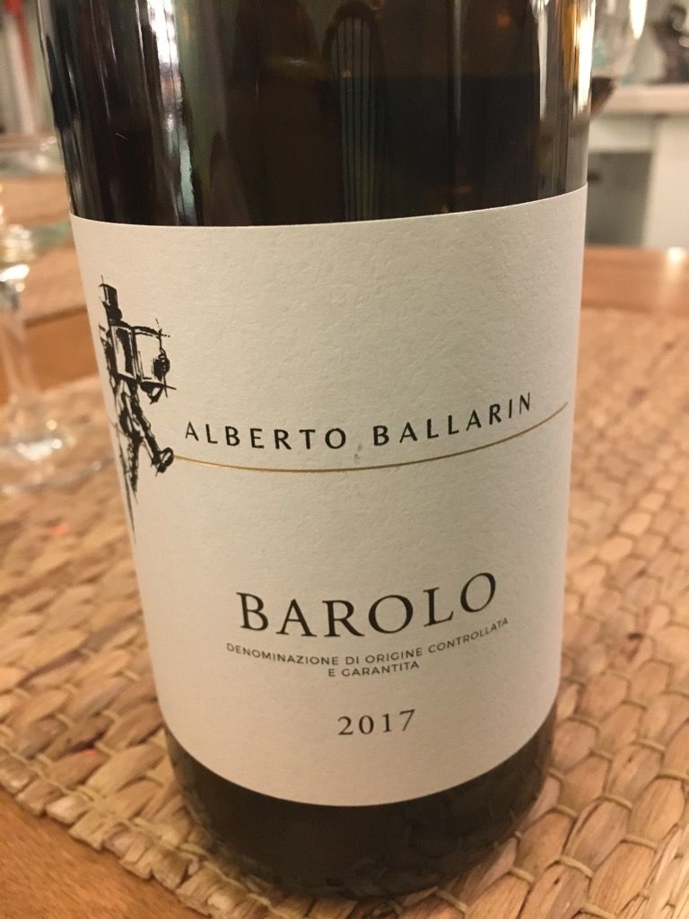 2017 Alberto Ballarin Barolo, Italy, Piedmont, Langhe, Barolo ...