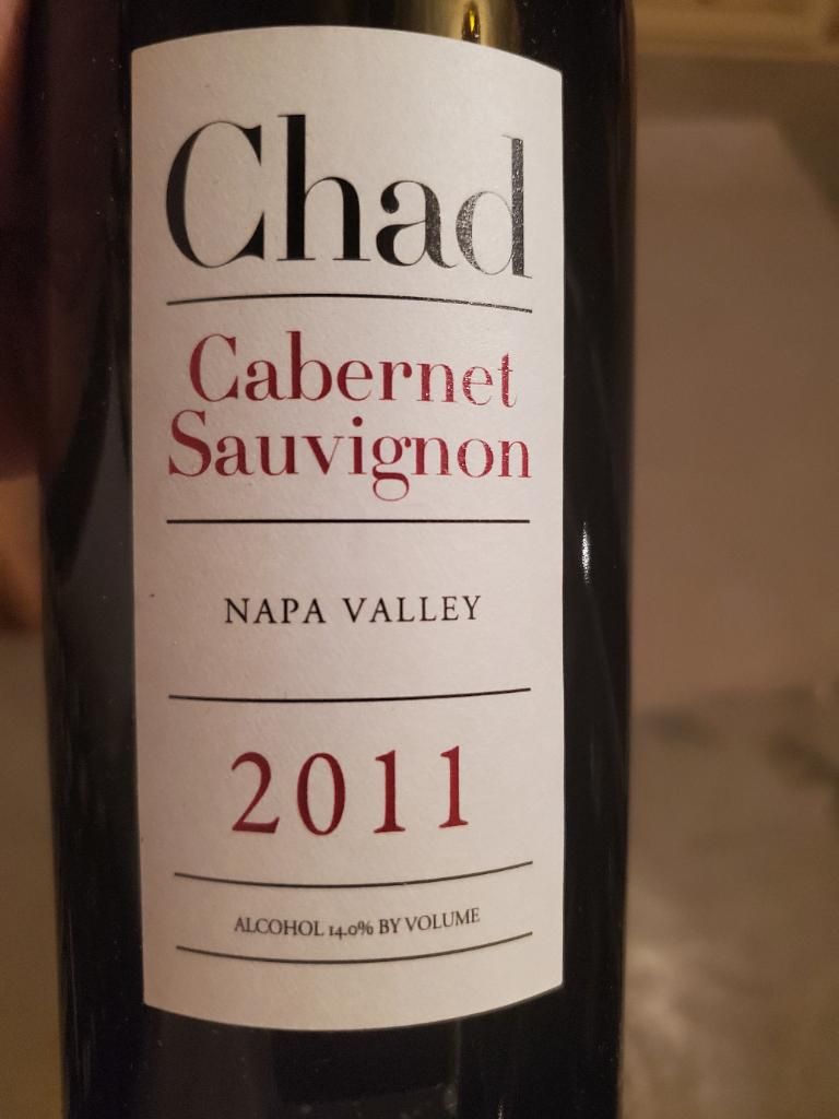 2011 Chad Cabernet Sauvignon Reserve Napa Valley, USA, California, Napa ...